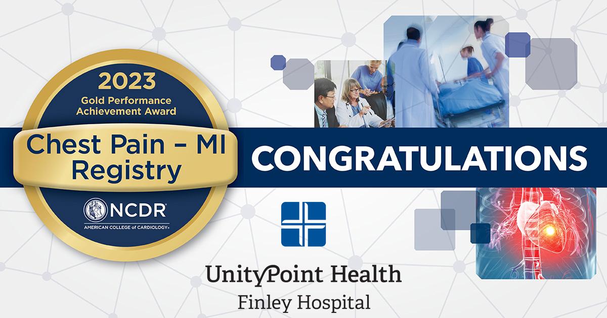 UnityPoint Health - Finley Hospital Among Nation's Top Performing Hospitals for Treatment of ...